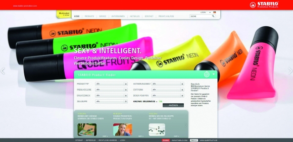 STABILO Promotion Products relaunched Website - Werbeartikel Nachrichten